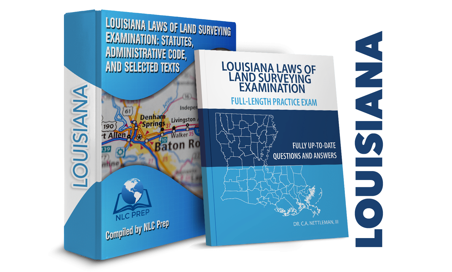 Louisiana Full-Length Practice Exam and Statutes Binder (Bundle)